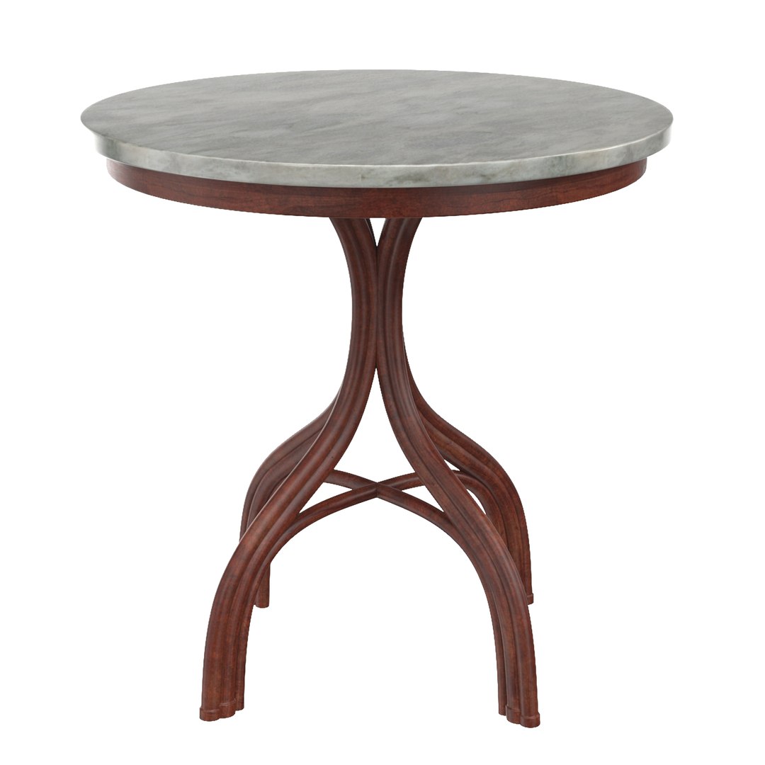 Thonet Bentwood Cafe Side Table 3D Model - TurboSquid 2013346