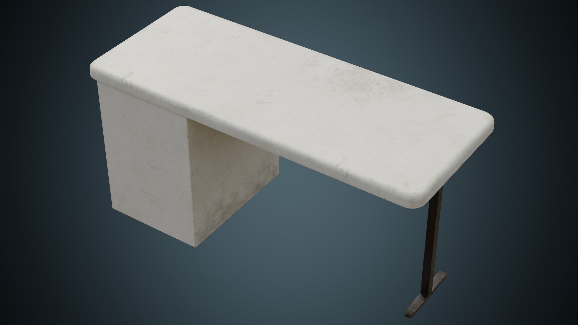 3D Model Desk 2B - TurboSquid 2137024