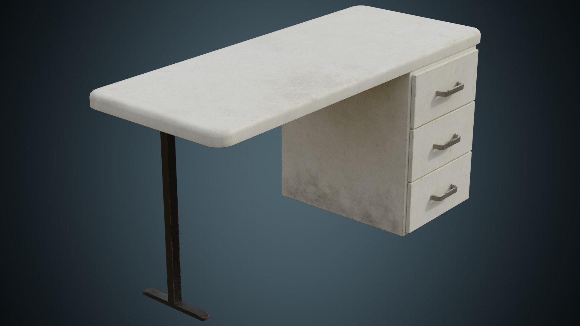 3D Model Desk 2B - TurboSquid 2137024