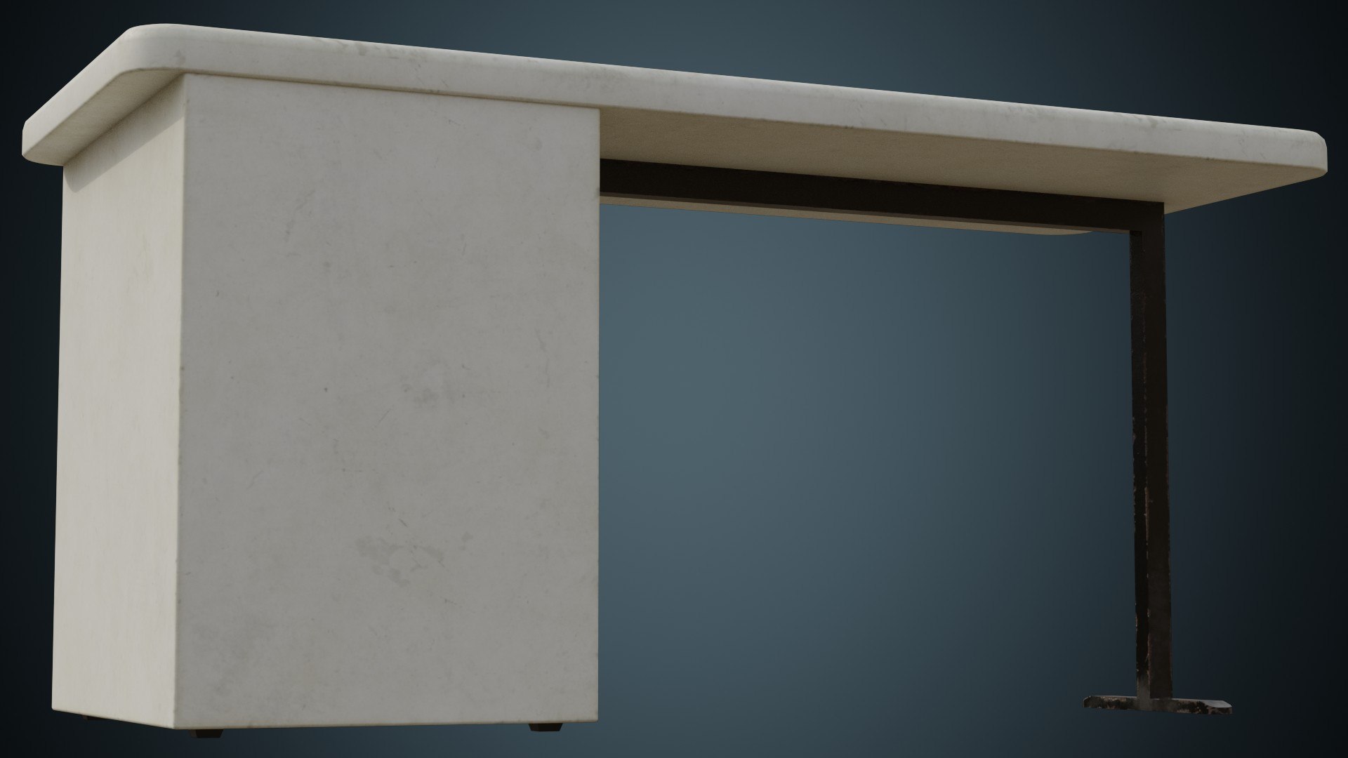 3D Model Desk 2B - TurboSquid 2137024