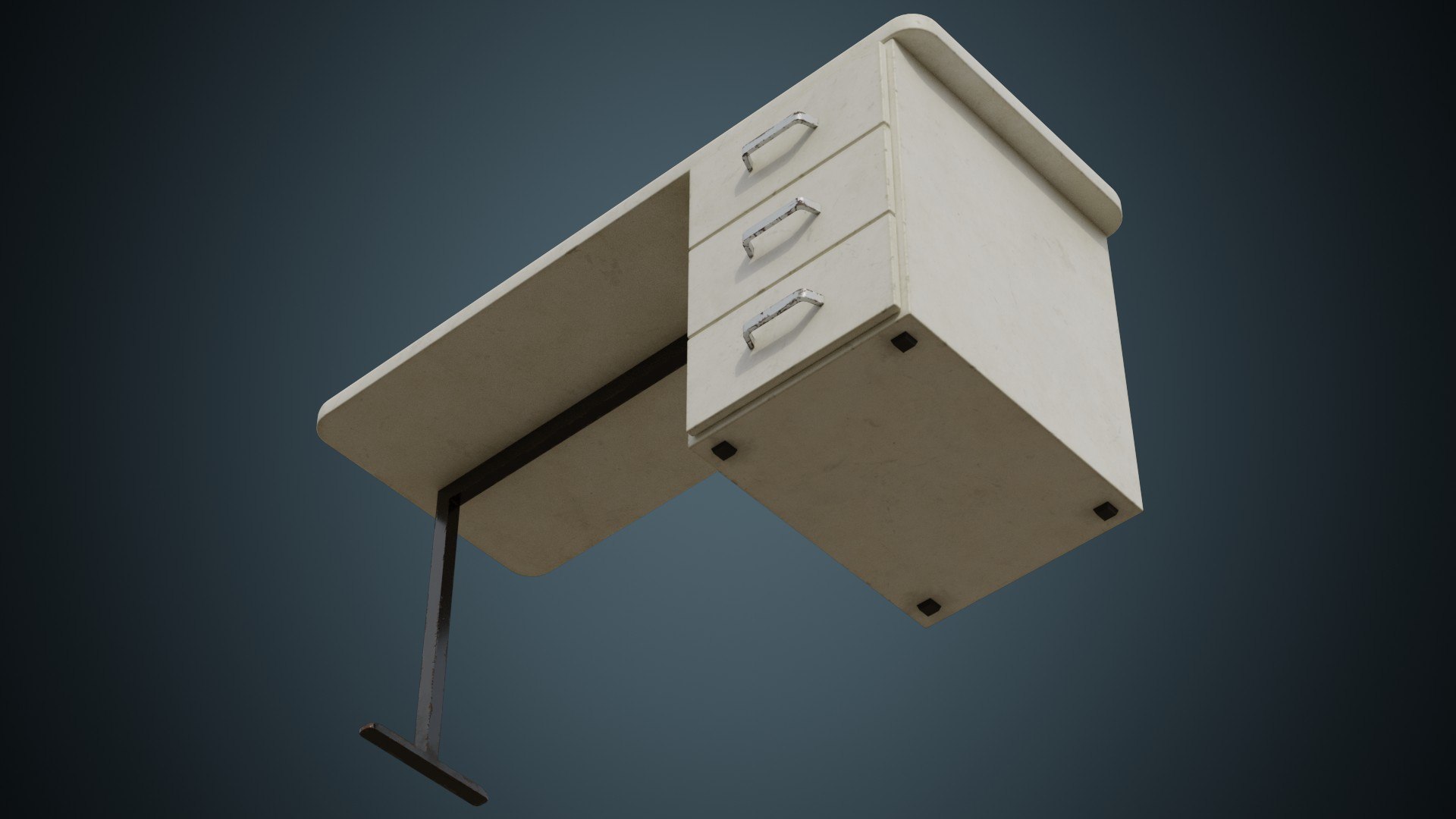 3D Model Desk 2B - TurboSquid 2137024