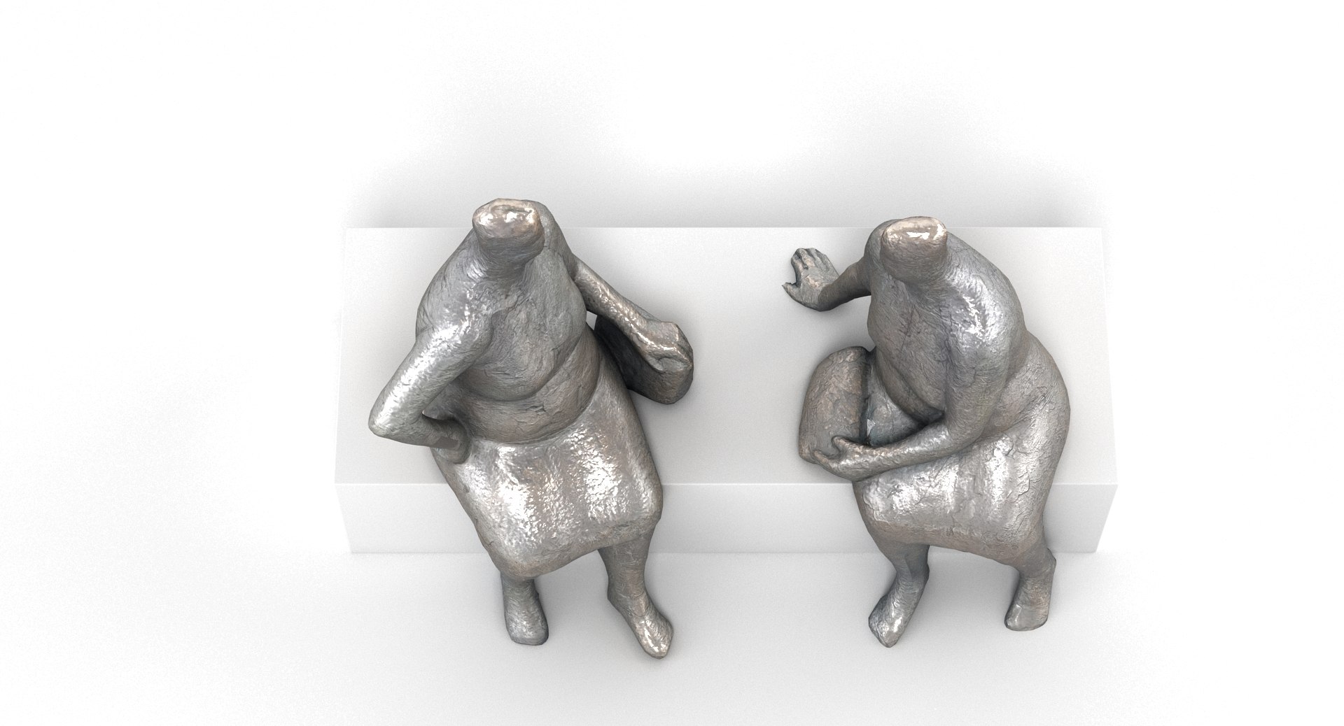 Scan Bronze Statues 3D Model - TurboSquid 1360767