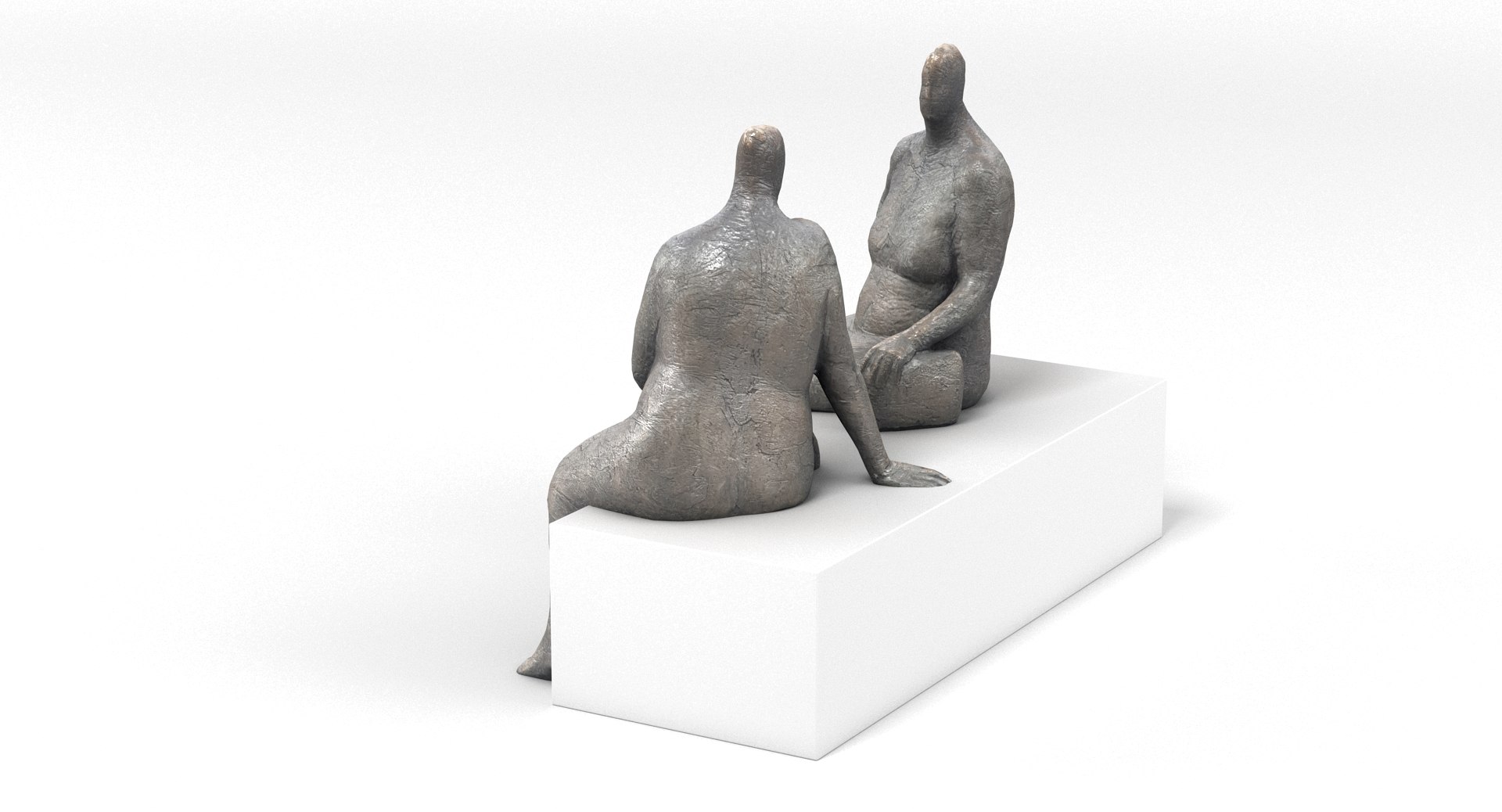 Scan Bronze Statues 3D Model - TurboSquid 1360767