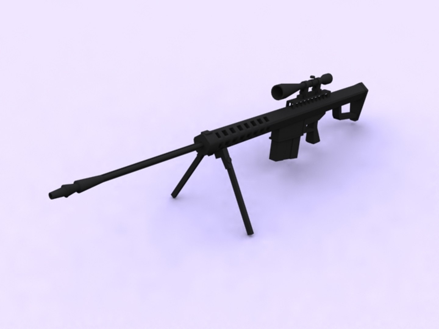 M 82 Sniper M82 3d X