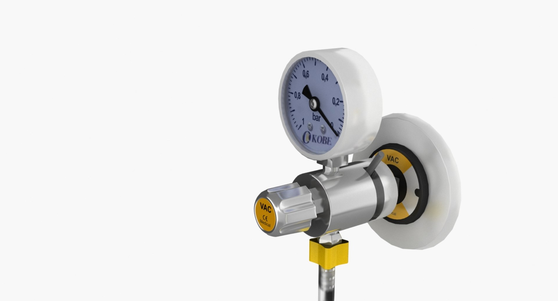 3D Vac Flowmeter - TurboSquid 1328988