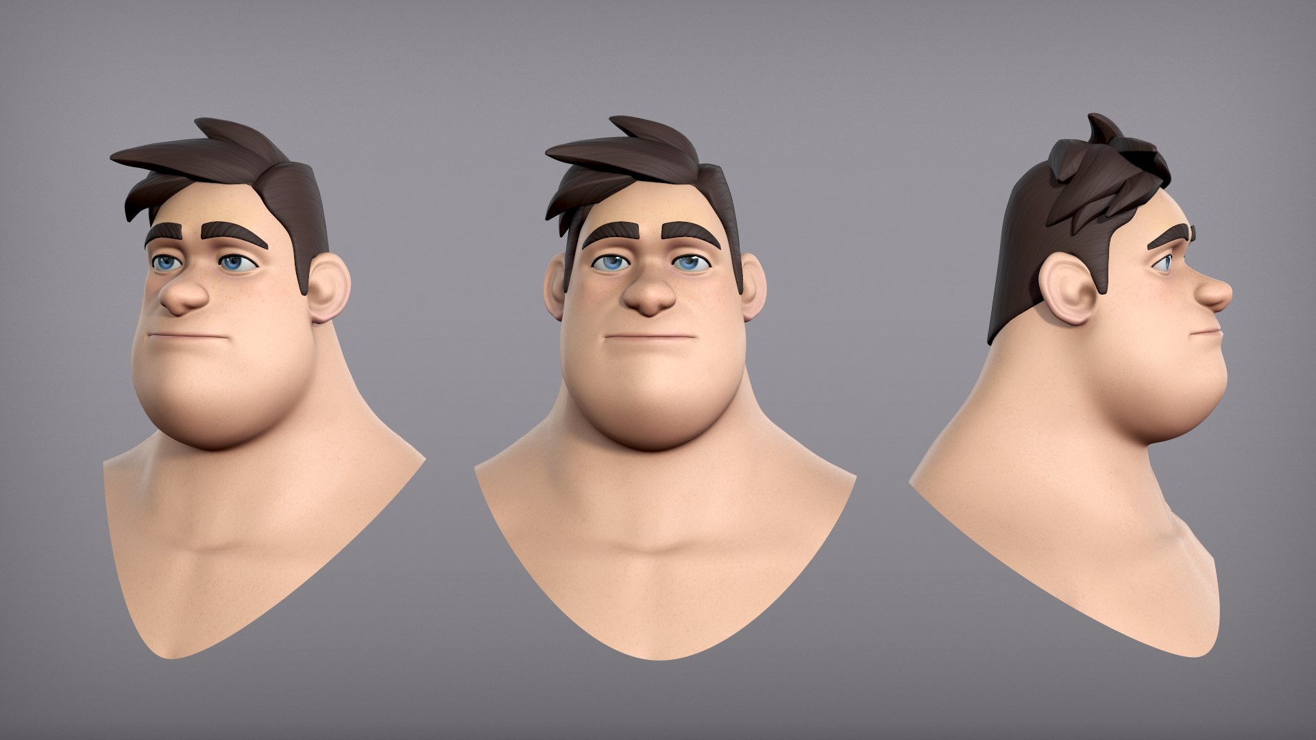 3D Character Anatomy Model - TurboSquid 1694916