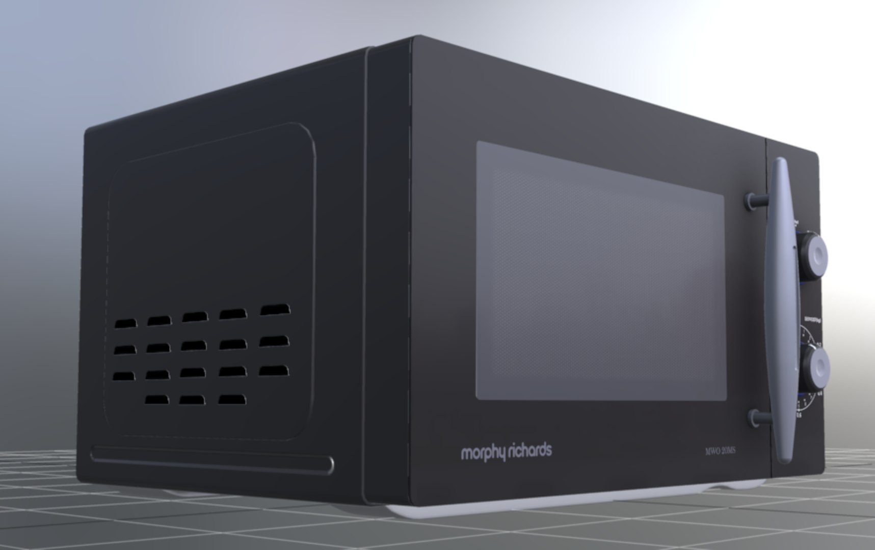 Morphy Richards 20 L Solo Microwave Oven 3D - TurboSquid 2154017