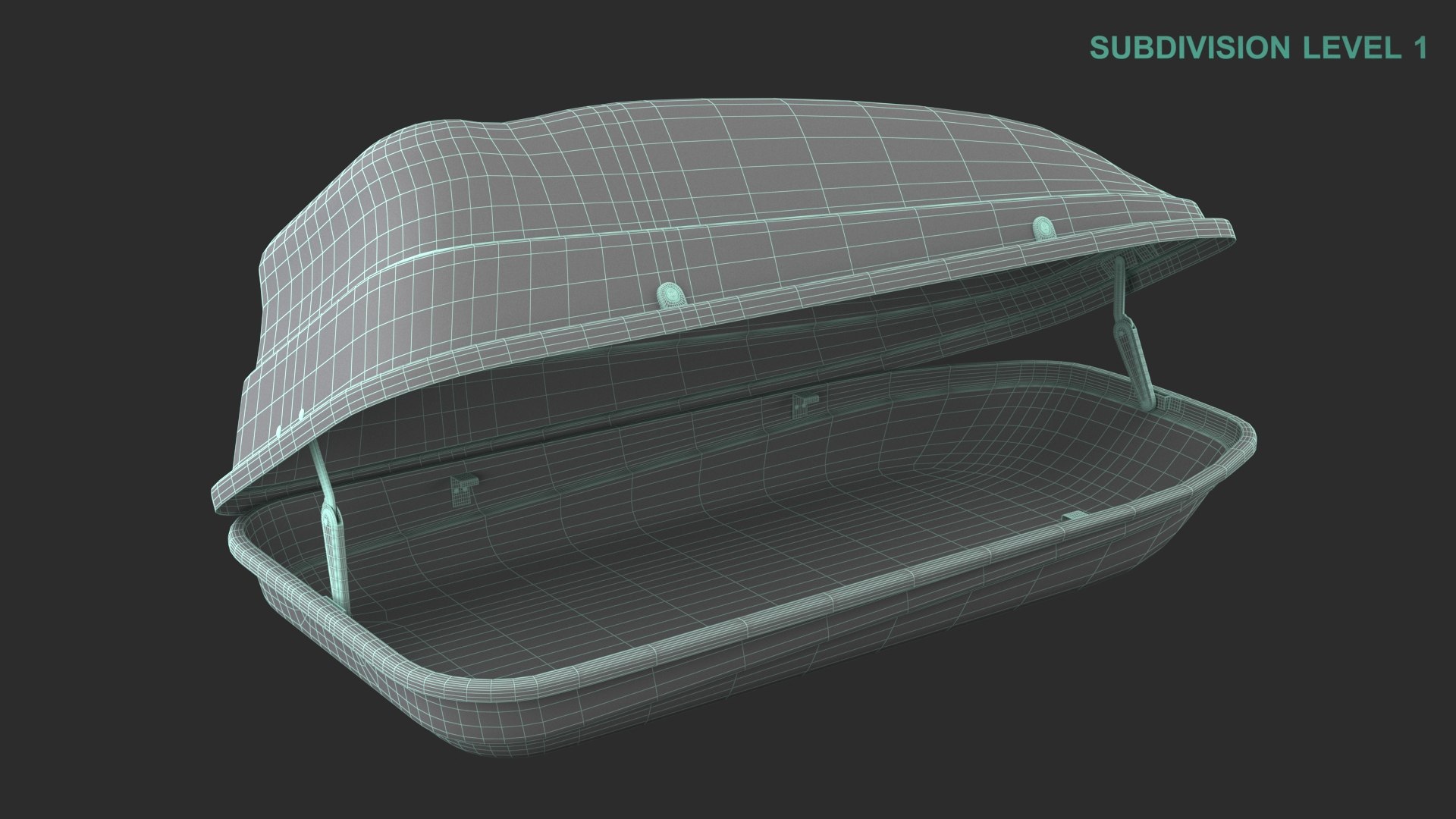 Car Roofbox 3D - TurboSquid 1791028