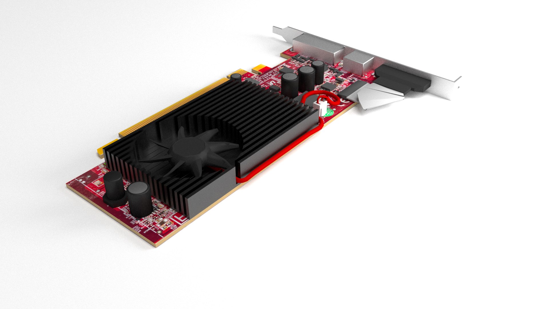 Ati Radeon X1650 3D Model - TurboSquid 1376680