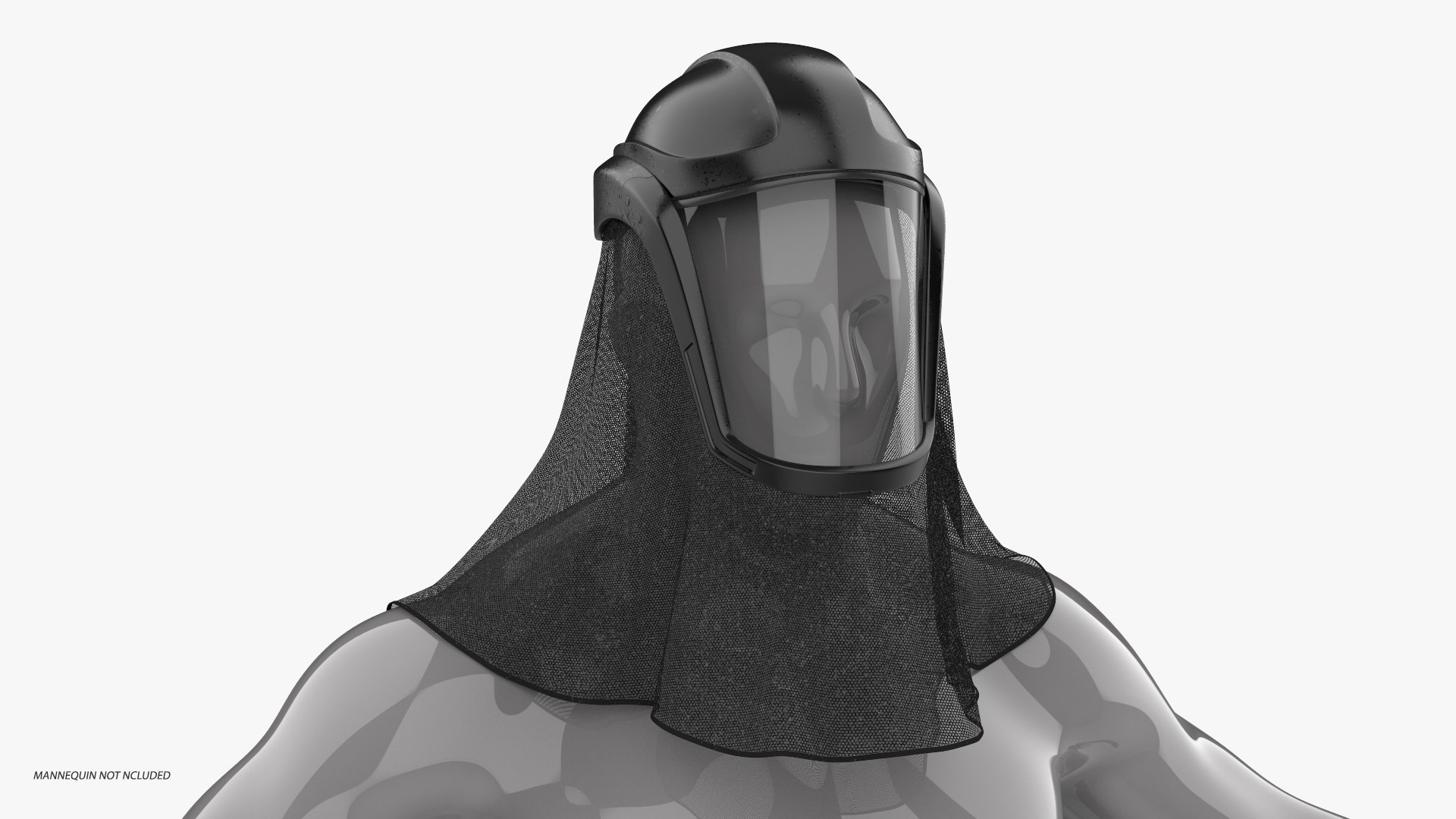 3D Facial Faceshield Helmet Neck - TurboSquid 1710125