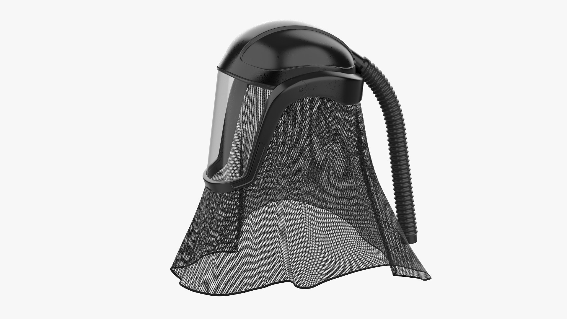 3D Facial Faceshield Helmet Neck - TurboSquid 1710125