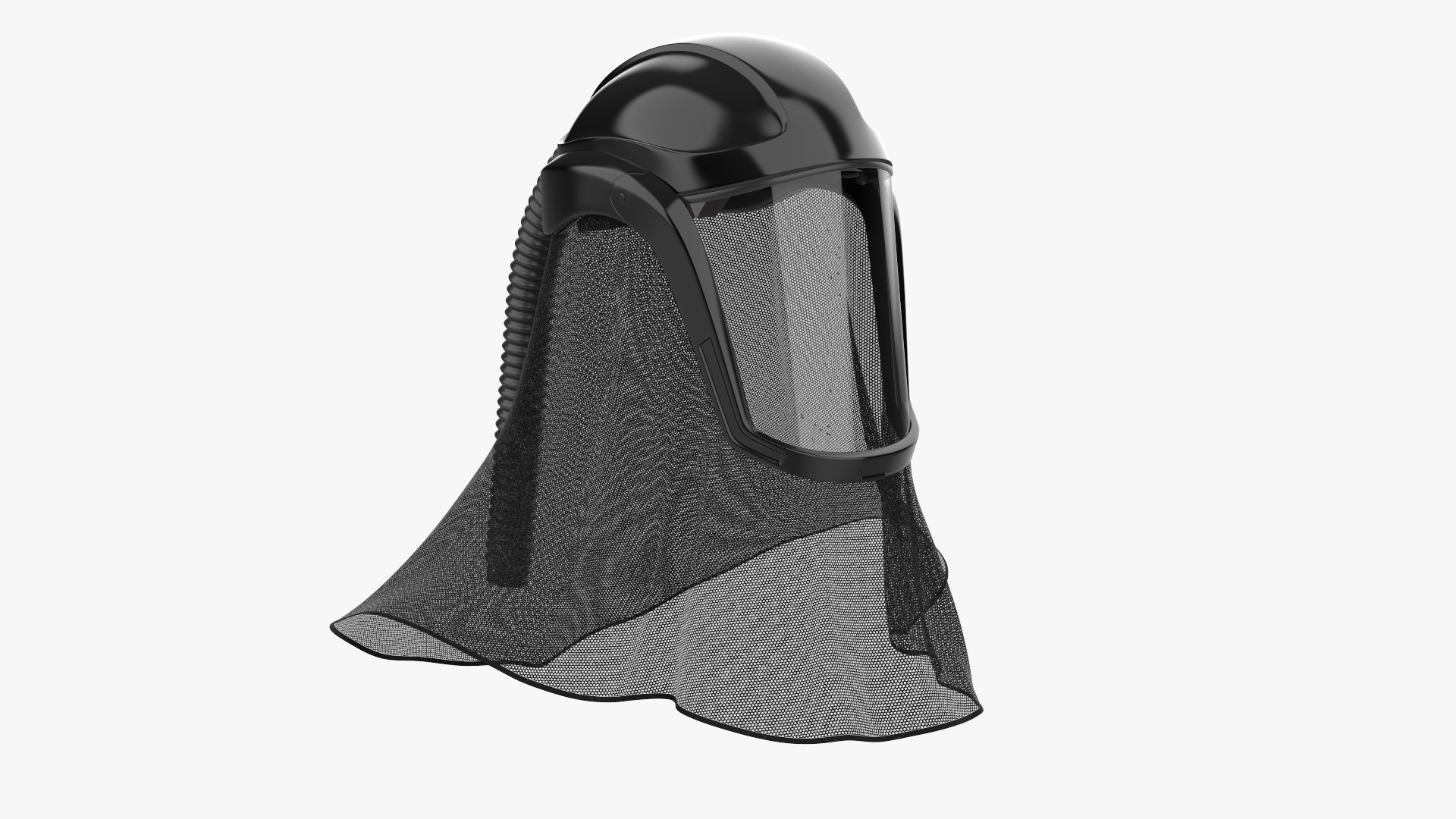 3D Facial Faceshield Helmet Neck - TurboSquid 1710125