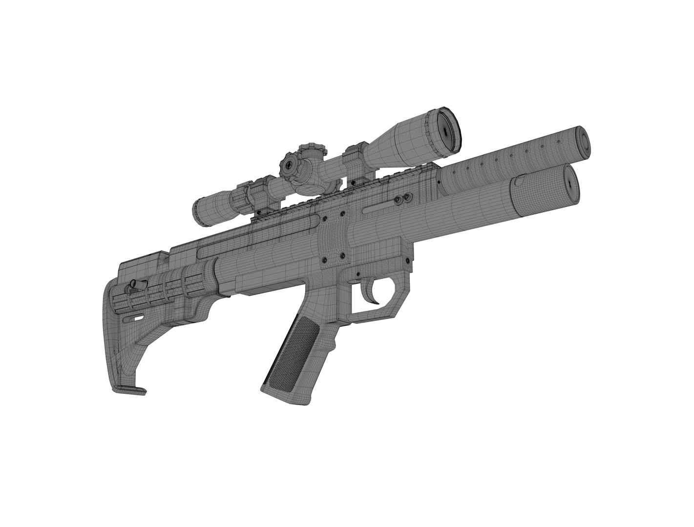 Air Rifle 3D - TurboSquid 1420772