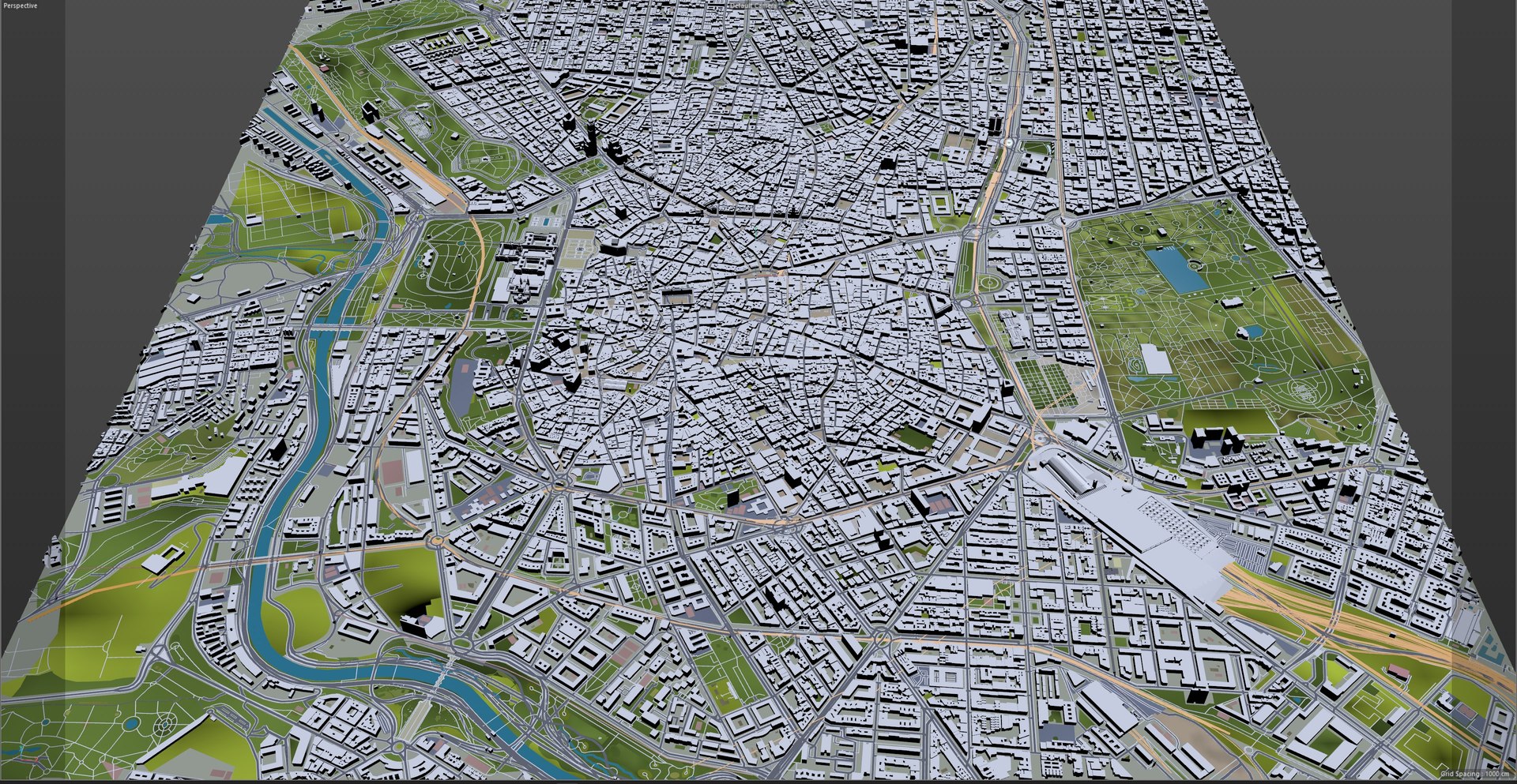 3D Madrid City Spain 3d Model Model - TurboSquid 1764876