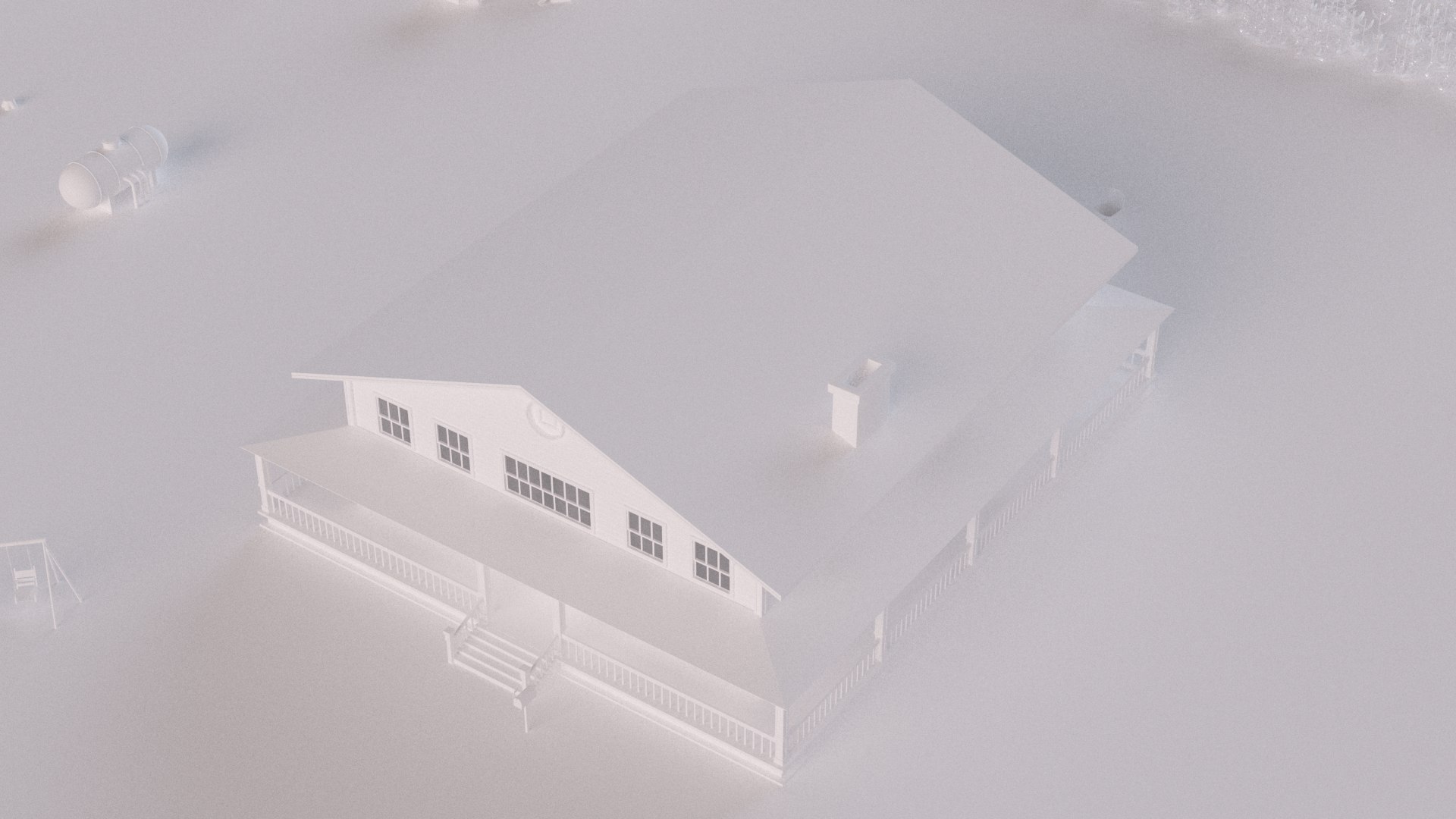 3D Farm House Model - TurboSquid 1693519