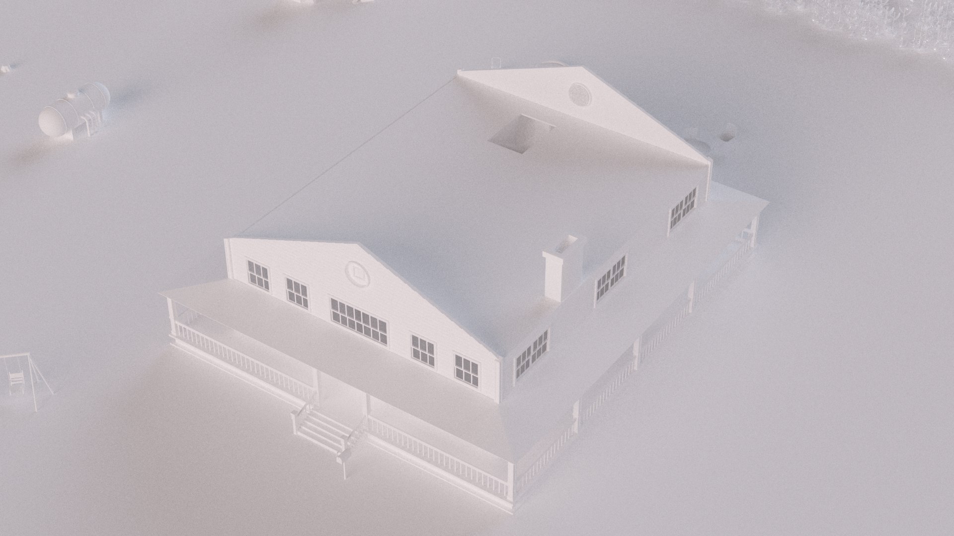 3D Farm House Model - TurboSquid 1693519