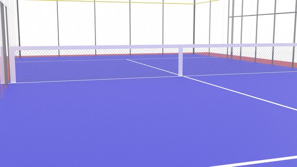 modelo 3d cancha de pádel - TurboSquid 1296260