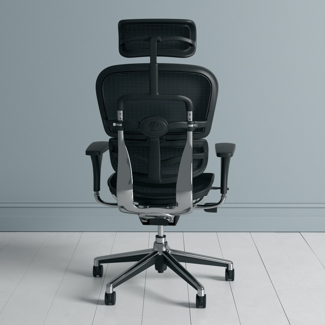 Ergo Human Swivel Chair Model - TurboSquid 1255501