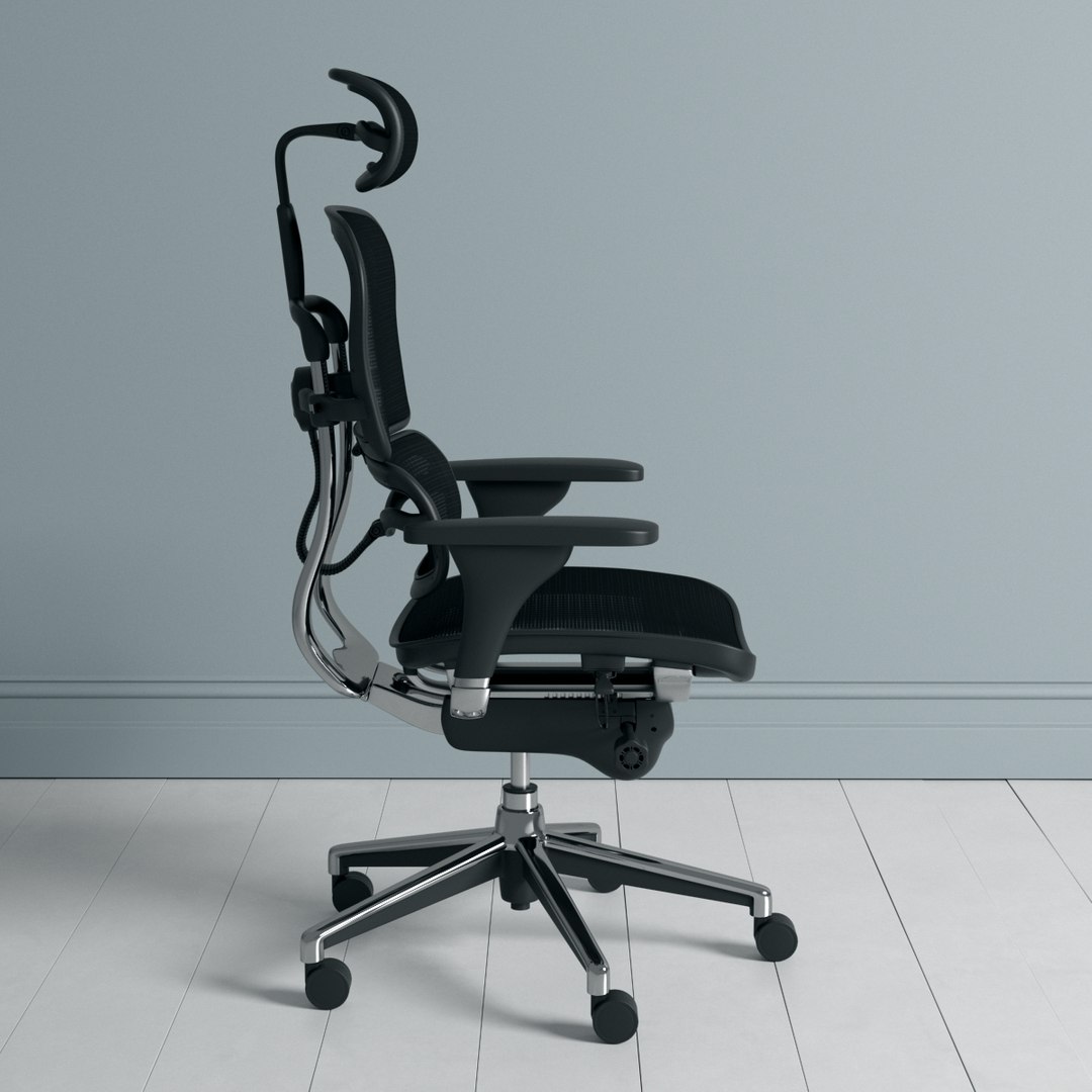 Ergo Human Swivel Chair Model - TurboSquid 1255501