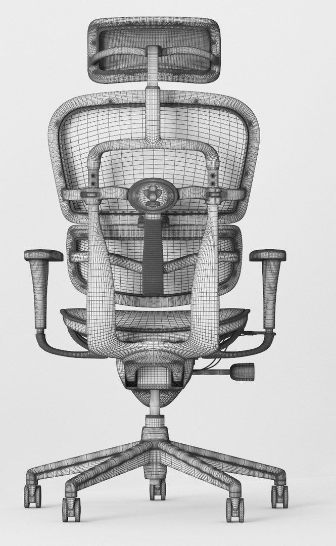 Ergo Human Swivel Chair Model - TurboSquid 1255501