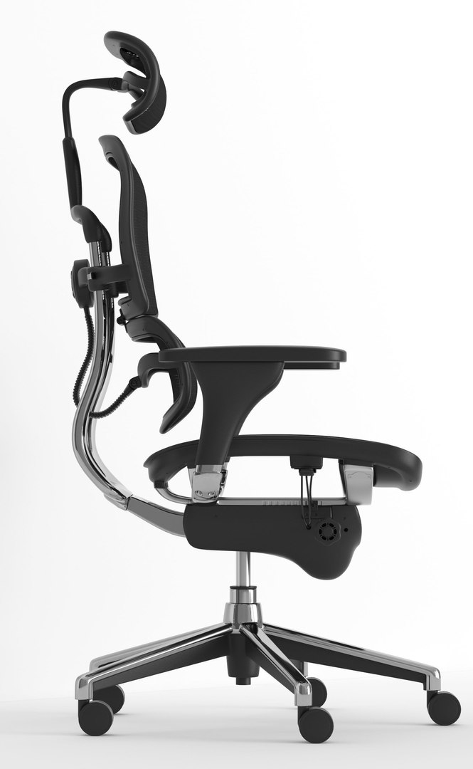 Ergo Human Swivel Chair Model - TurboSquid 1255501