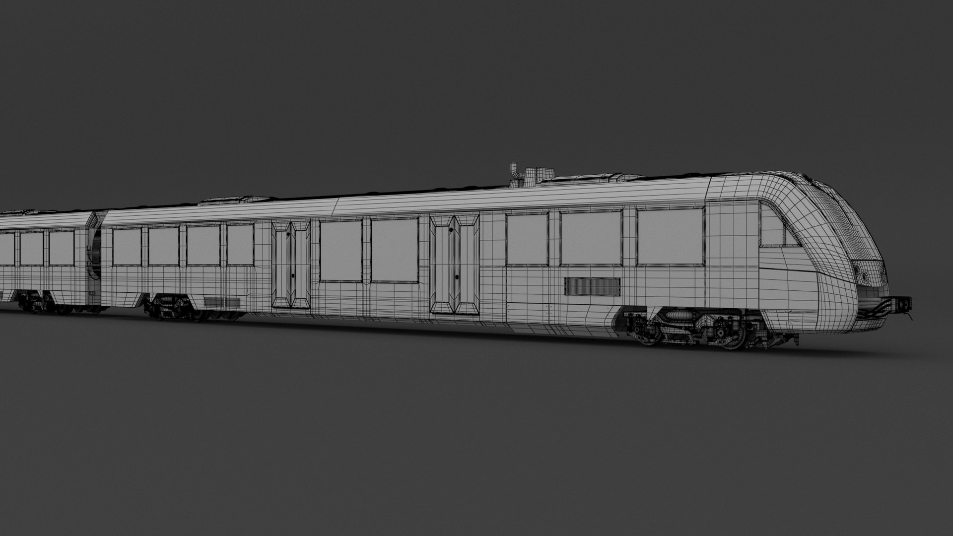 3D Vlexx Alstom Coradia LINT 54 Train Model - TurboSquid 2345896