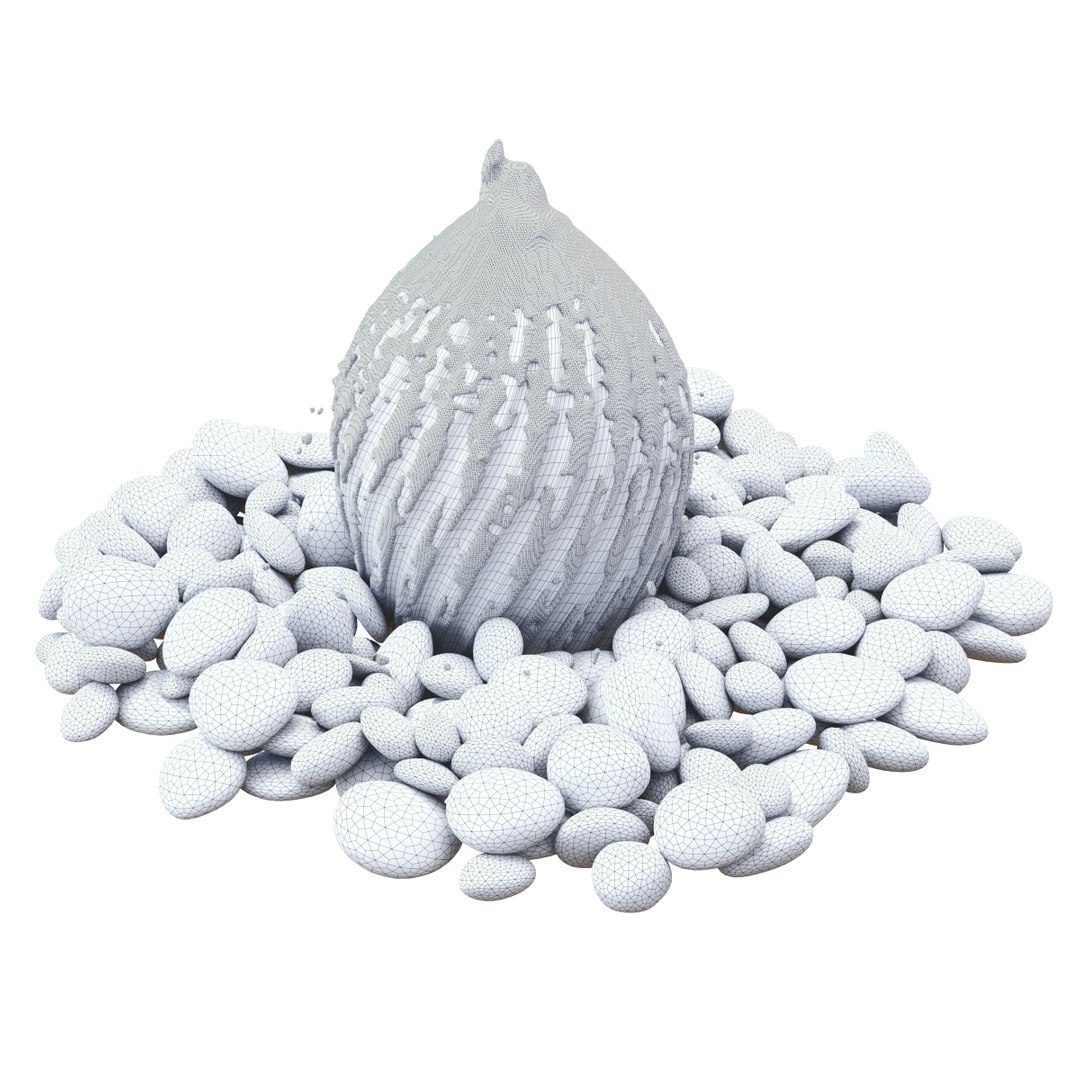 3D Model Decorative Garden Fountain LATIKA ORISSA - TurboSquid 1937448