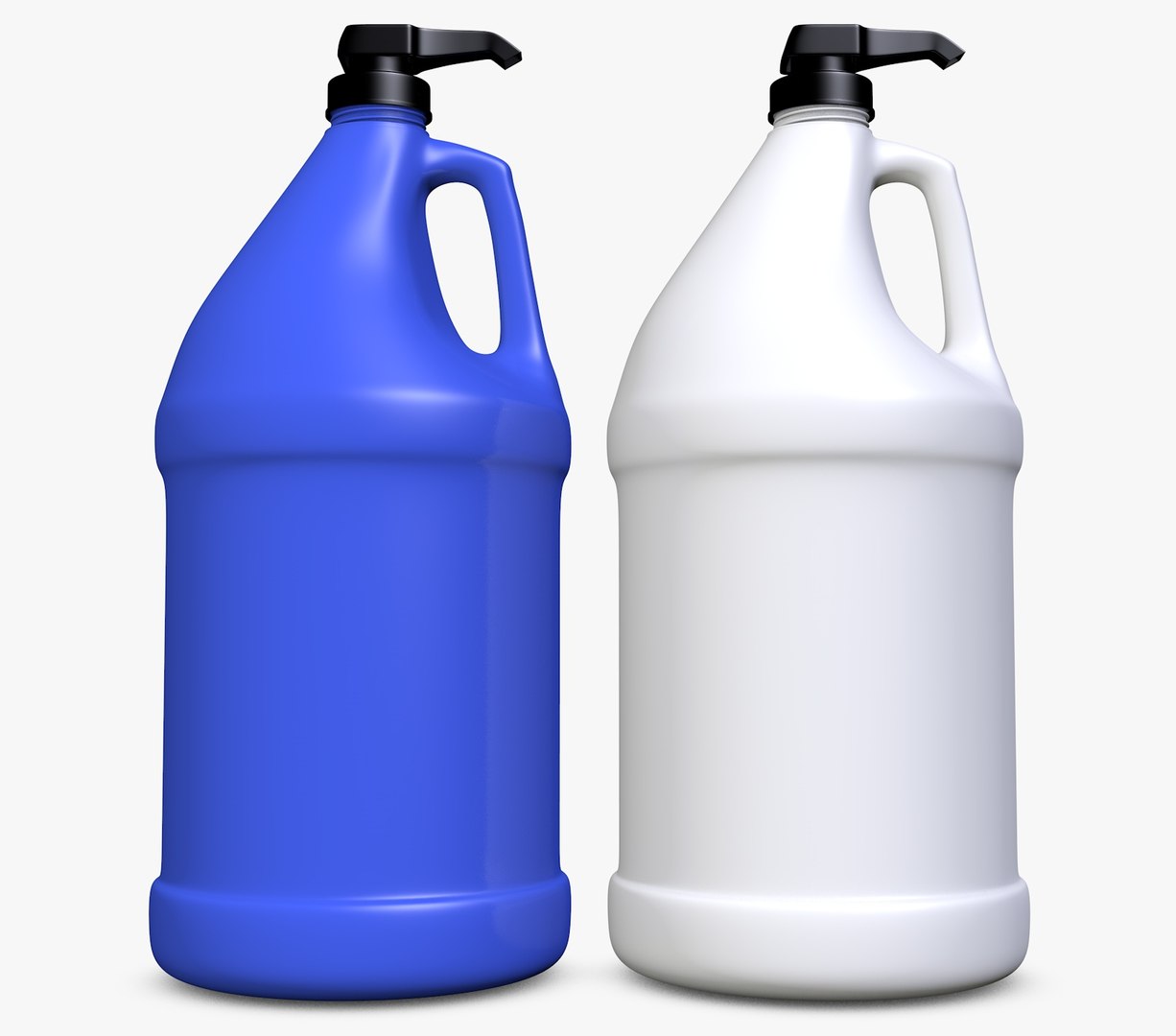 3D Gallon Plastic Bottle Model - TurboSquid 1201177
