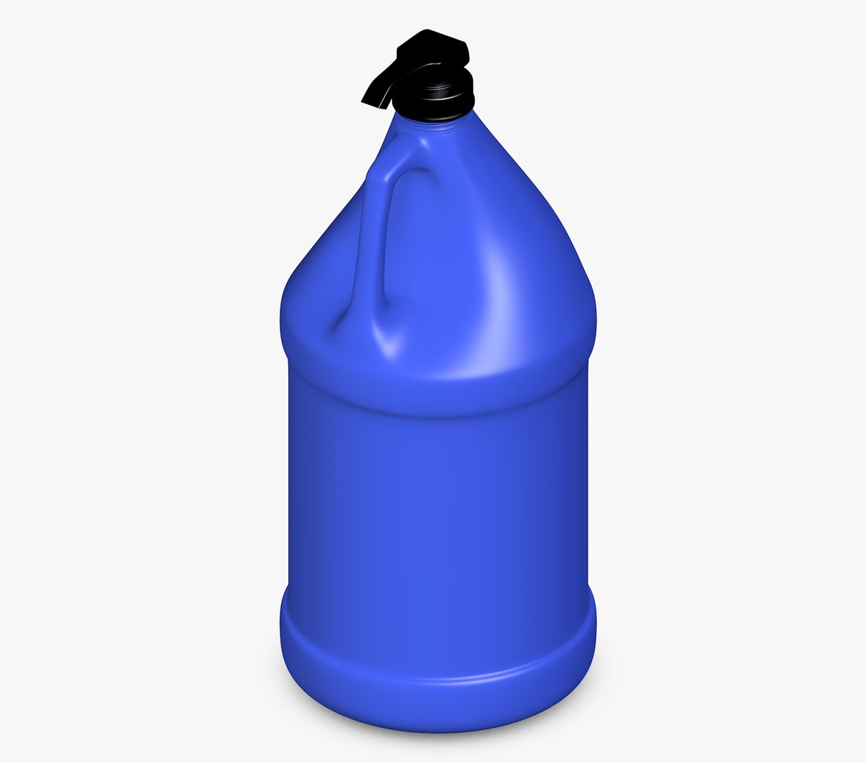 3D Gallon Plastic Bottle Model - TurboSquid 1201177