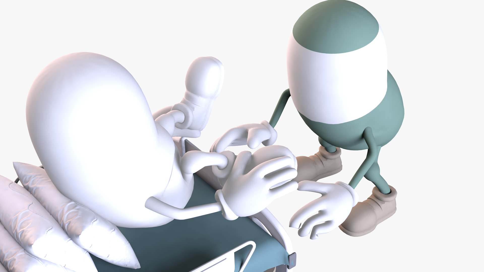 3D pill characters - TurboSquid 1849895
