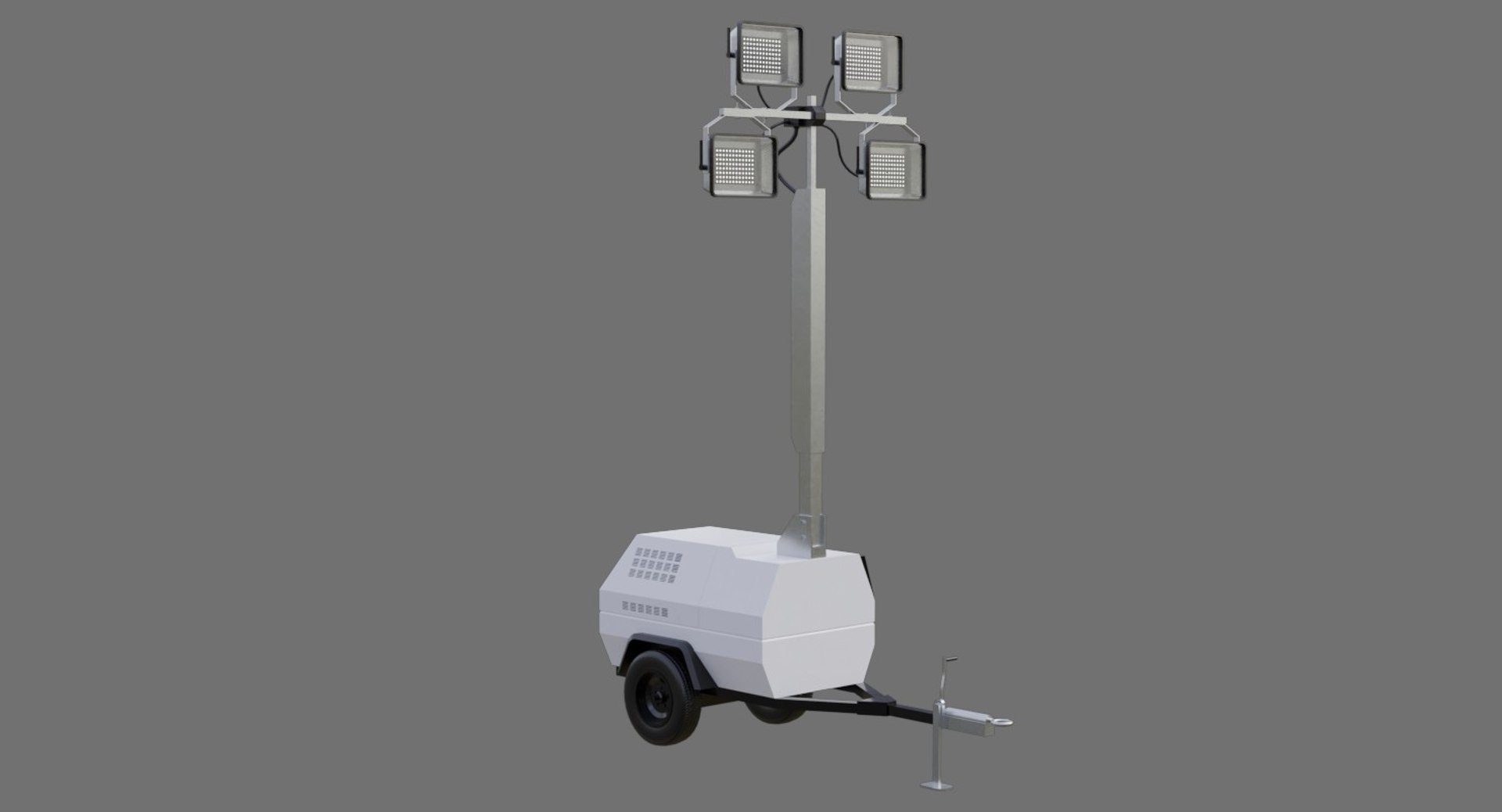 Light Tower 1a 3D Model - TurboSquid 1303063