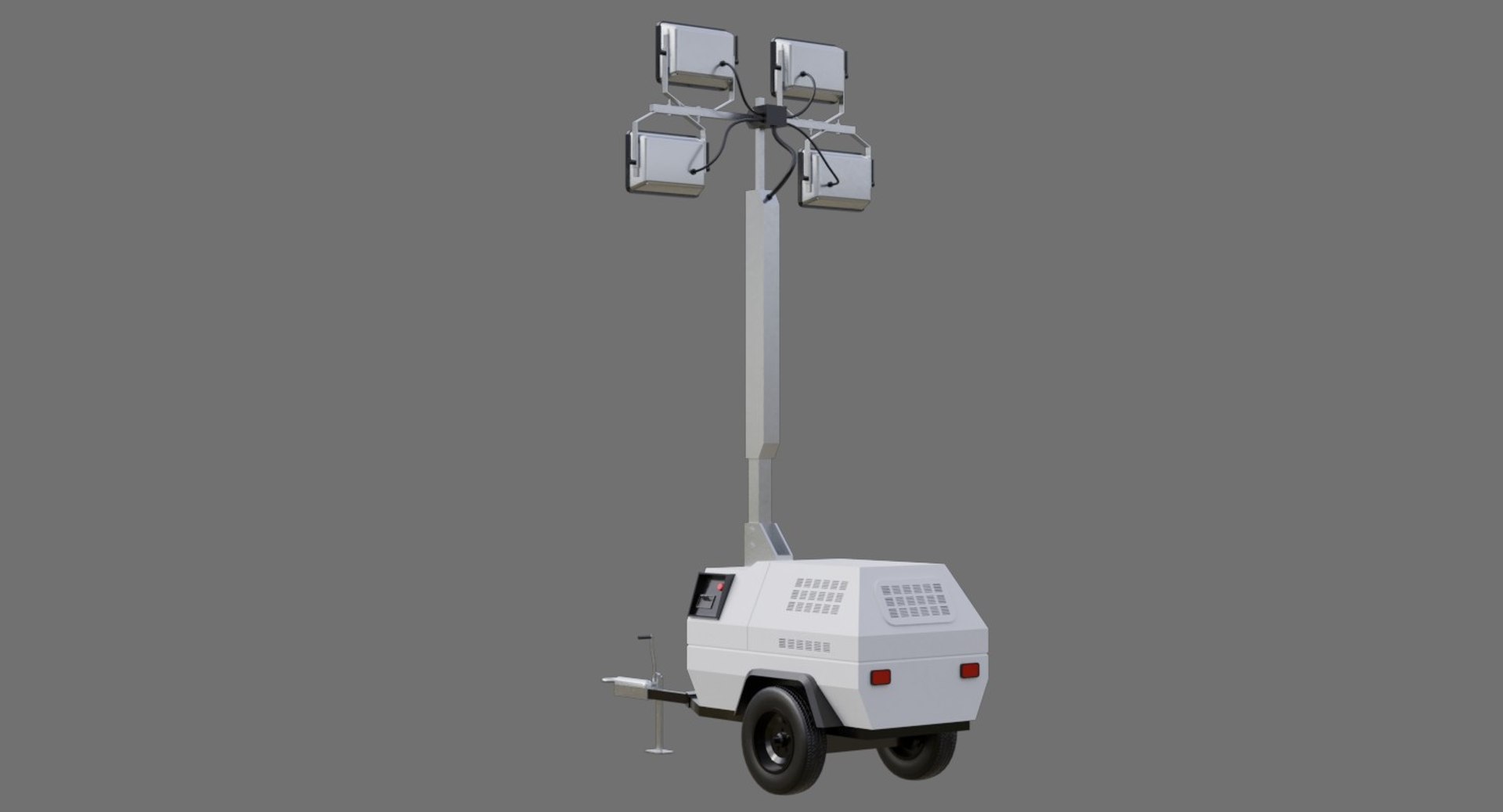 Light Tower 1a 3D Model - TurboSquid 1303063