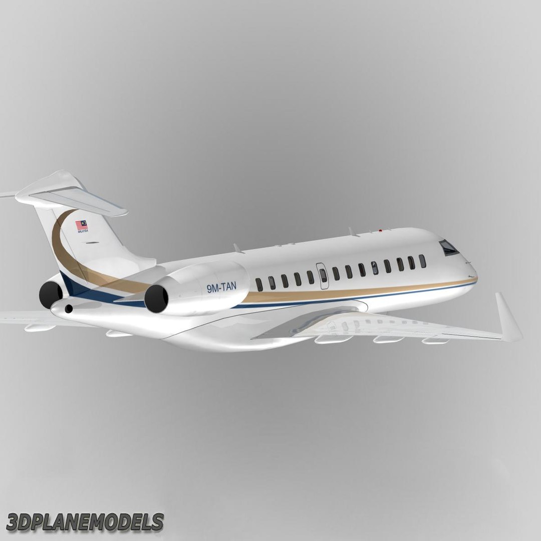 3ds Bombardier Global 5000
