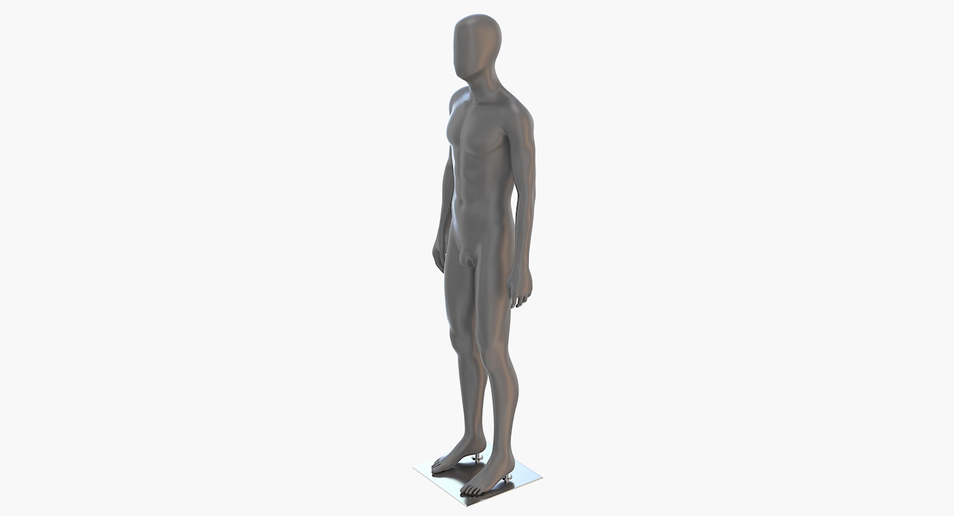 3D Model Male Mannequin Neutral Pose - TurboSquid 1419468