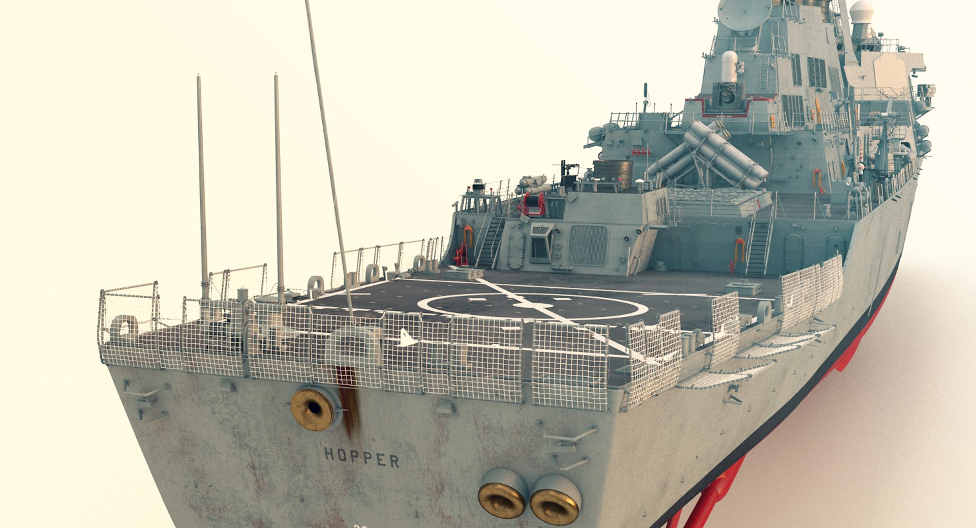 Uss Hopper Ddg 3D Model - TurboSquid 1401295
