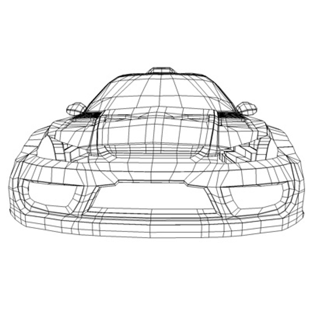 92-95 honda civic eg6 3d model