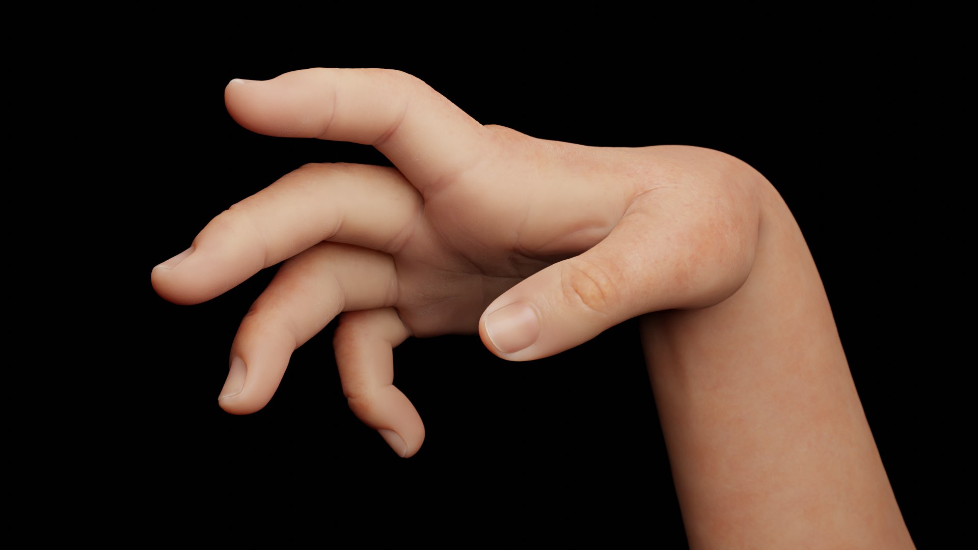 Right Hand Rigged 3D Model - TurboSquid 1940388