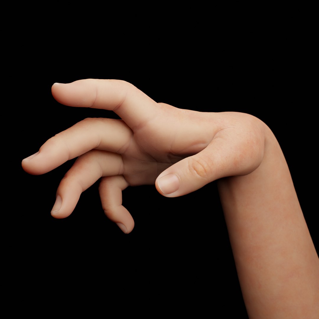 Right Hand Rigged 3D model - TurboSquid 1940388