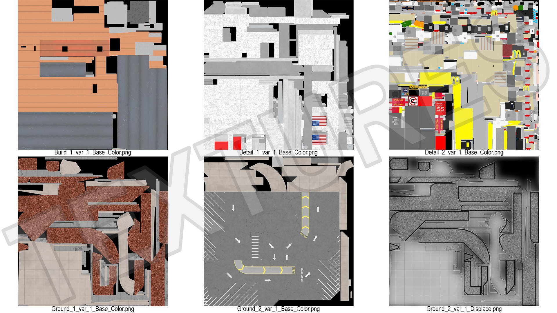 Unbranded Fast Food Restaurant With Land 3D Model - TurboSquid 2381775