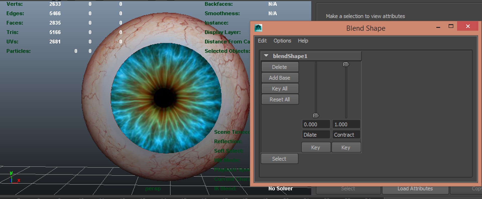 Eye Iris 3d Model
