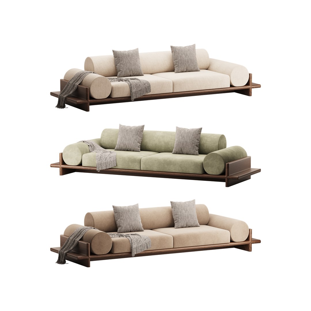 Wade Sofa 3D Model - TurboSquid 2319464