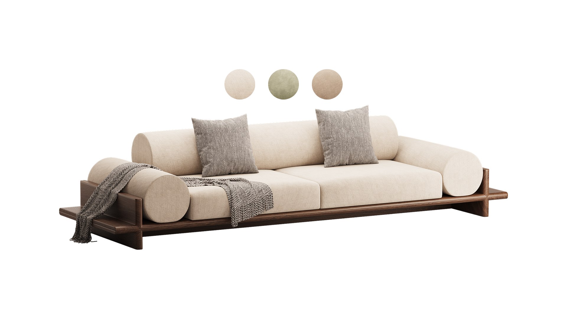 Wade Sofa 3D Model - TurboSquid 2319464
