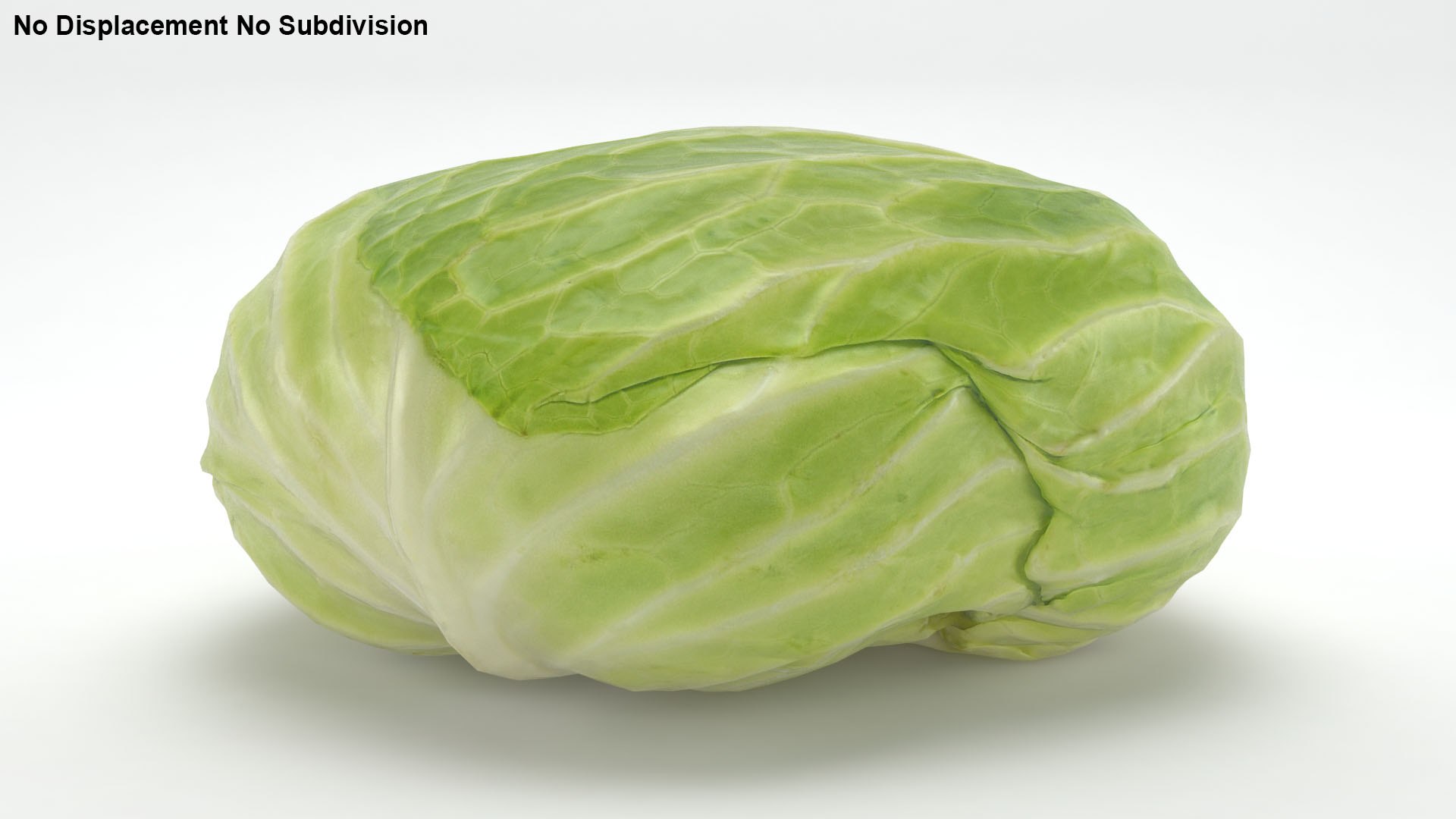 3D Flat Cabbage model - TurboSquid 2106669