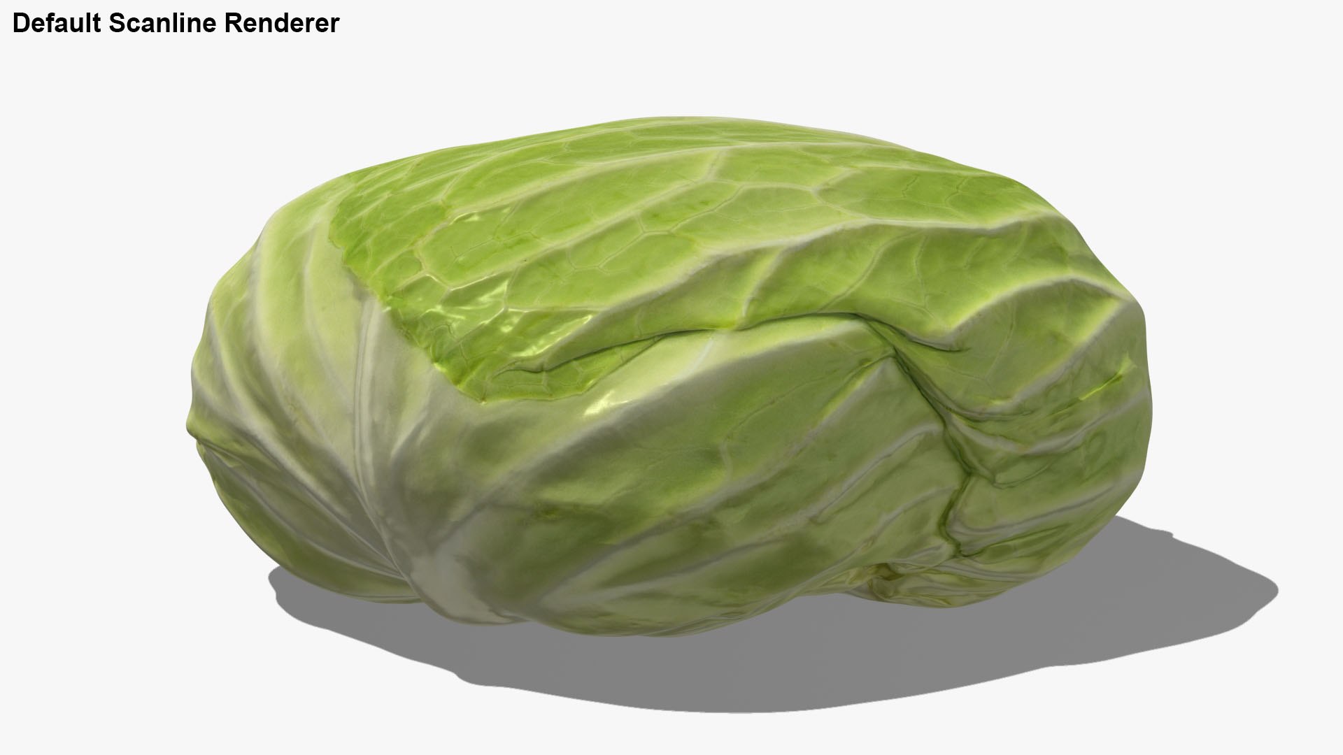 3D Flat Cabbage model - TurboSquid 2106669