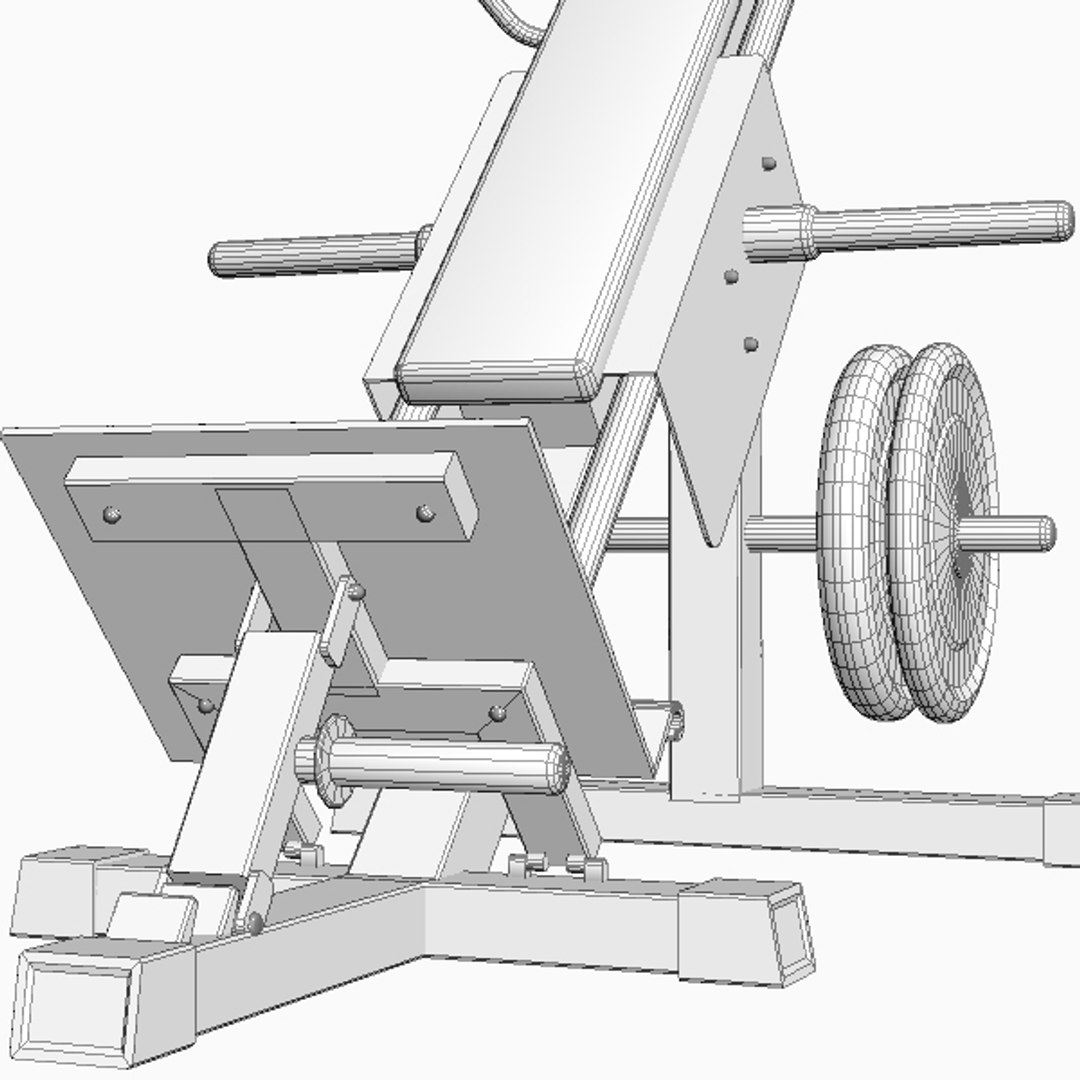 exercise machine 3d model