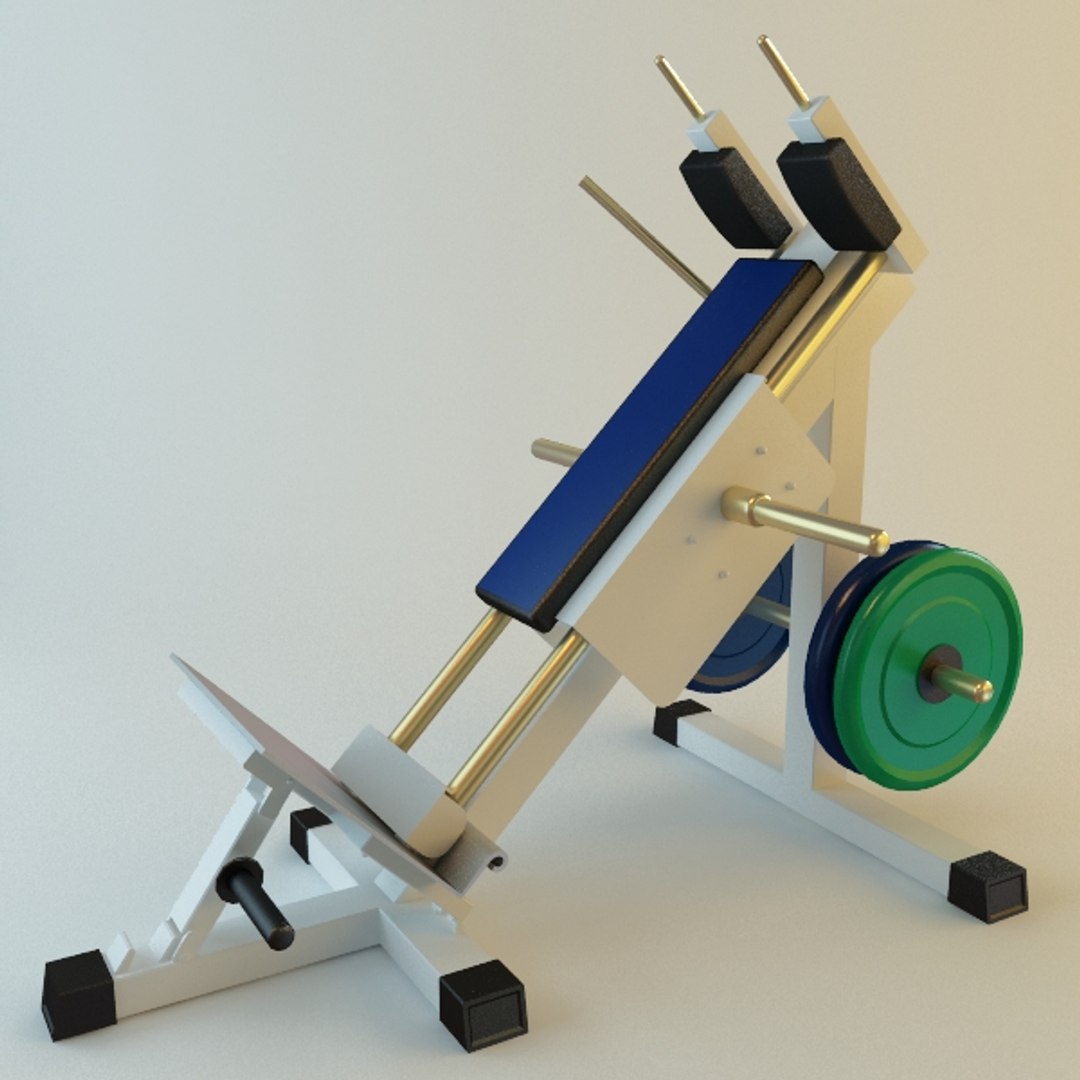 exercise machine 3d model