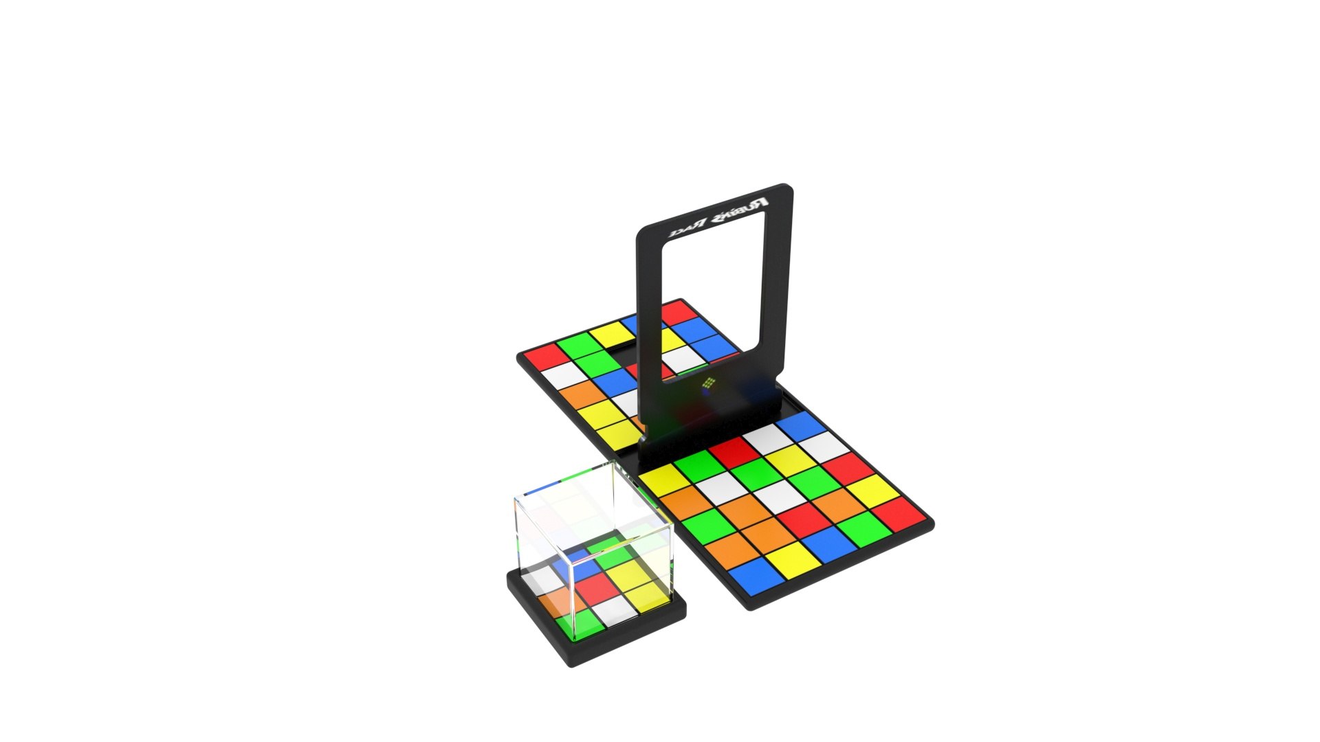 3D Rubiks Cube Racing Game - TurboSquid 1825647
