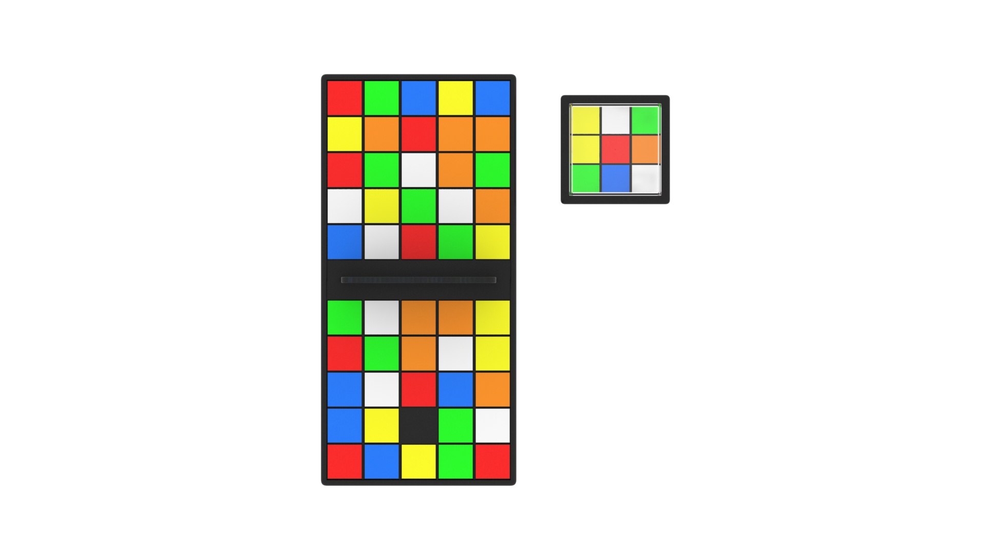 3D Rubiks Cube Racing Game - TurboSquid 1825647