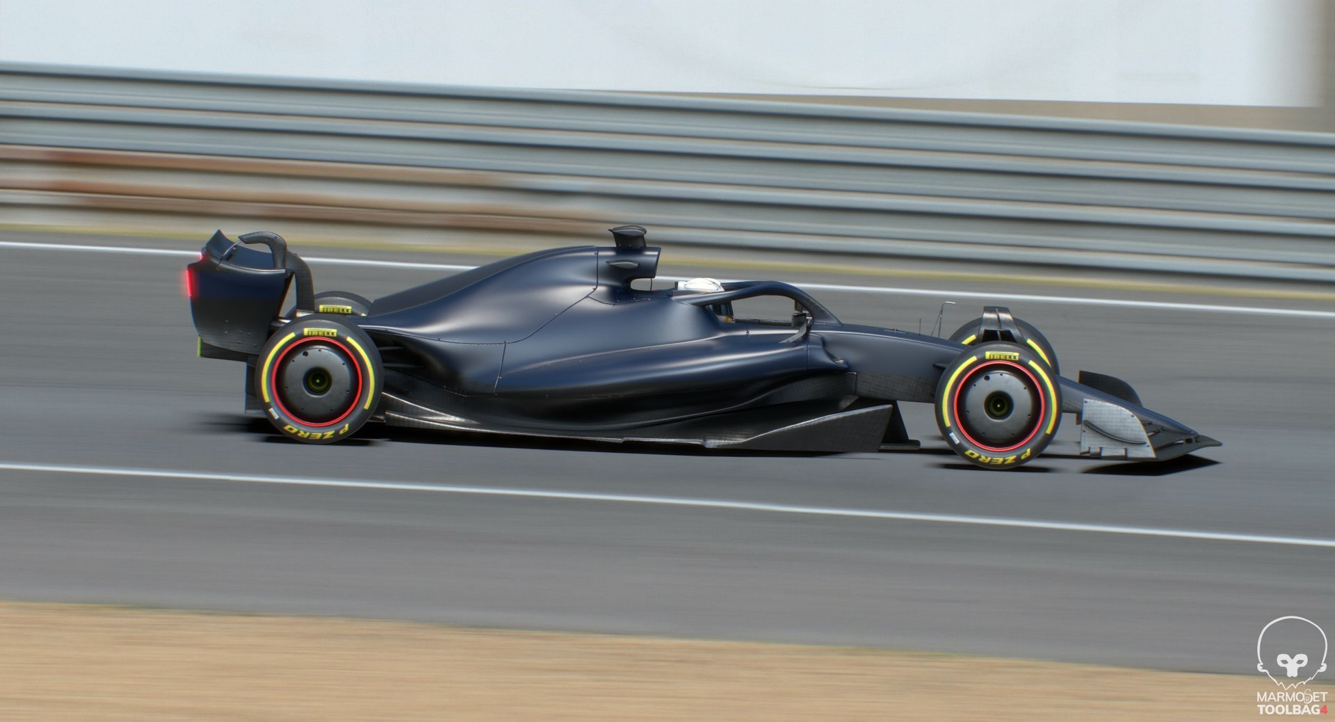 3D model Grey Cat GC18 F1 Team Season 2022 Race Car - TurboSquid 1882996