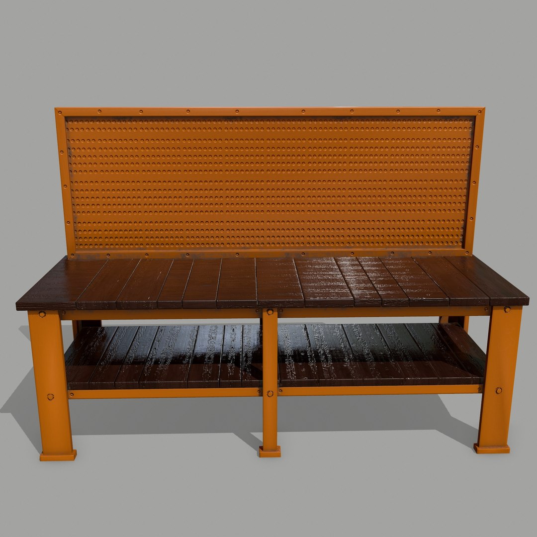 3D Model Workbench Bench - TurboSquid 1533589